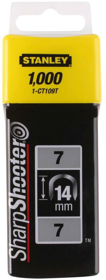 STANLEY 1-CT109T staples 14mm type 7 (1000 pcs) | Klium