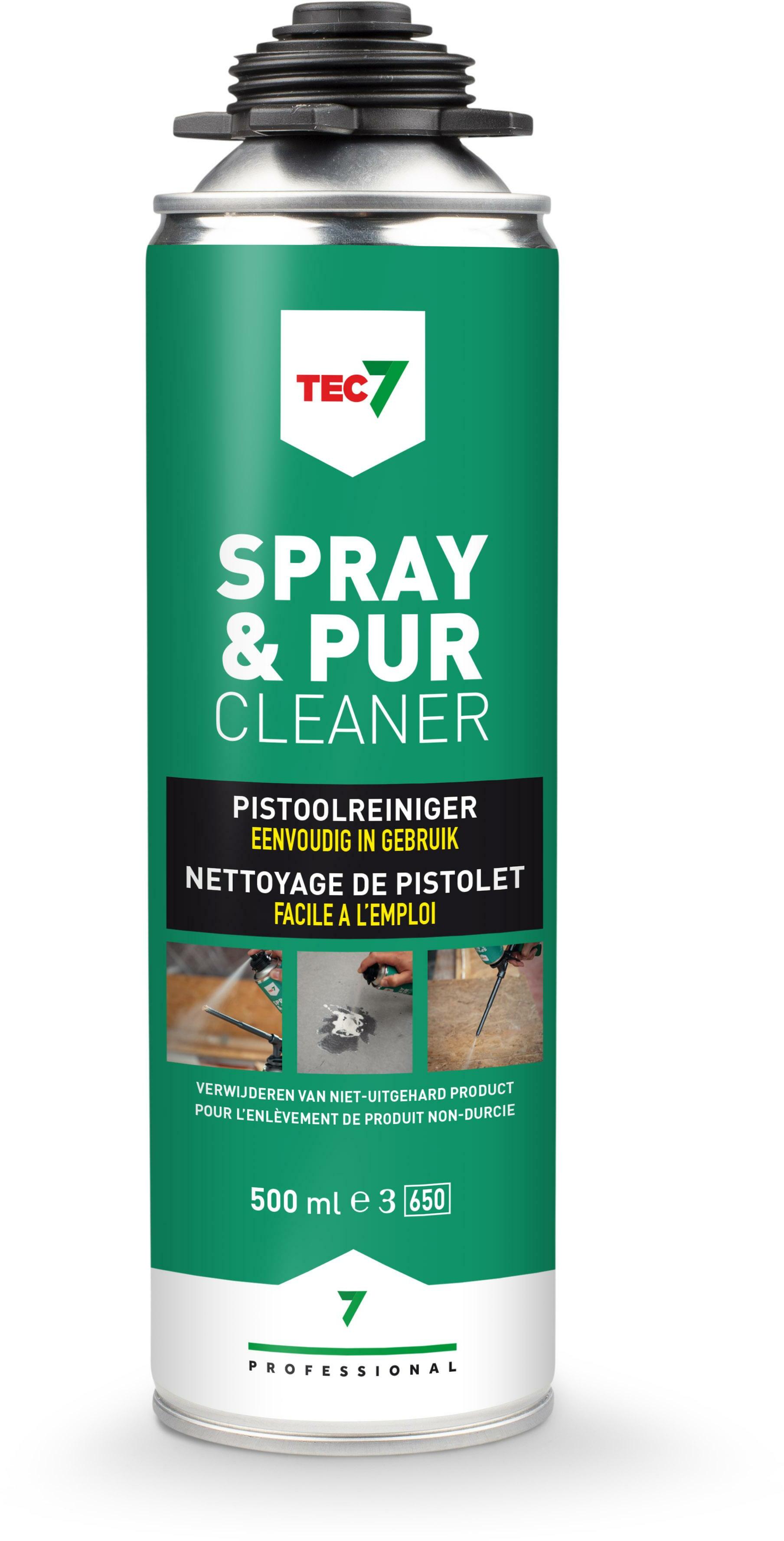 TEC7 PUR Cleaner gun cleaner (500 ml spray) - 670801000 | Klium