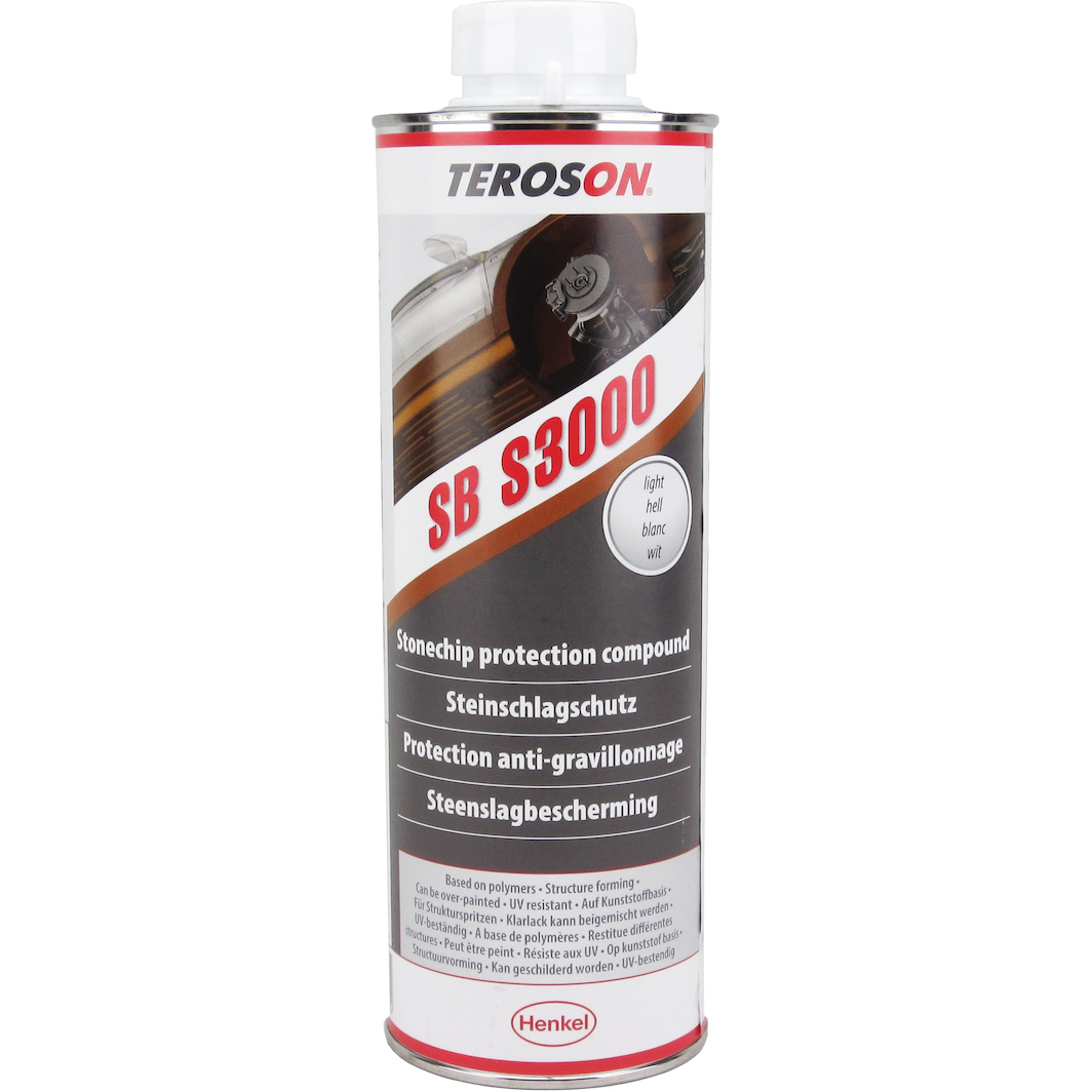 TEROSON TEROTEX Super 3000 stone chip protection white (1 litre bottle ...