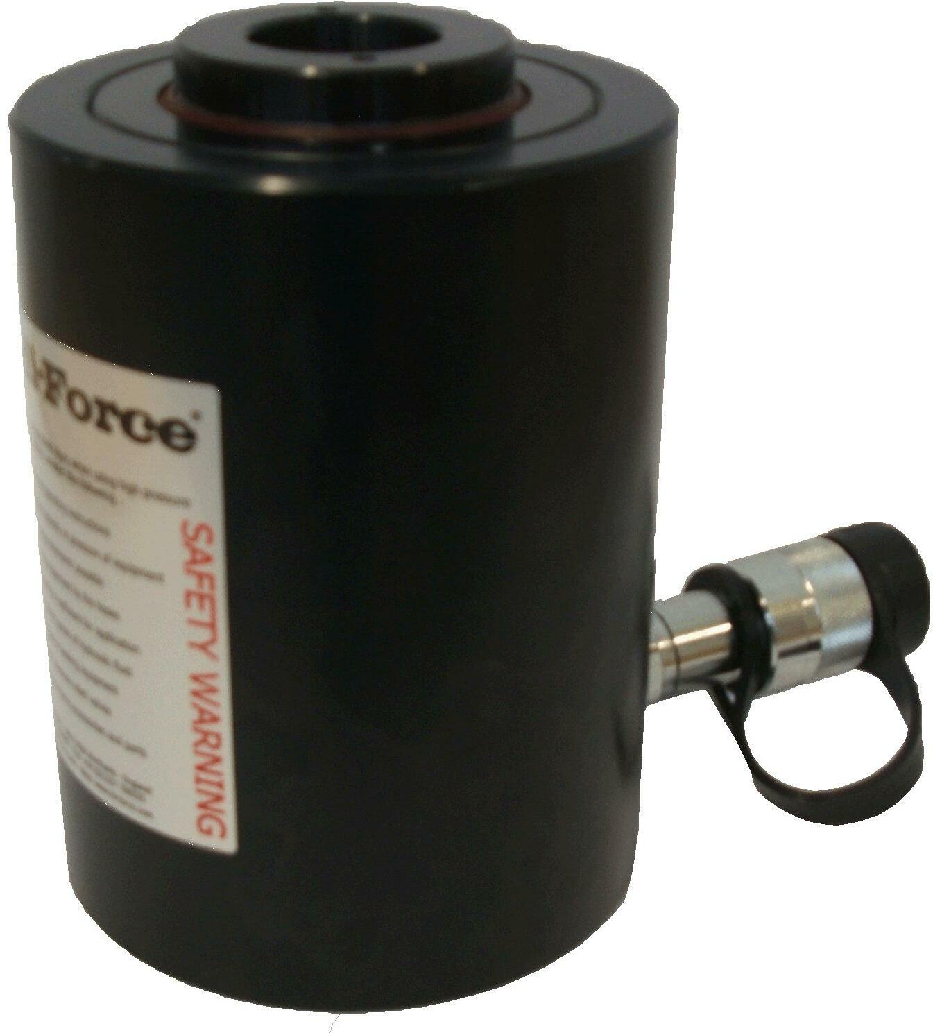 HI-FORCE HHA372 single-acting aluminium hollow plunger cylinder, 37 ...