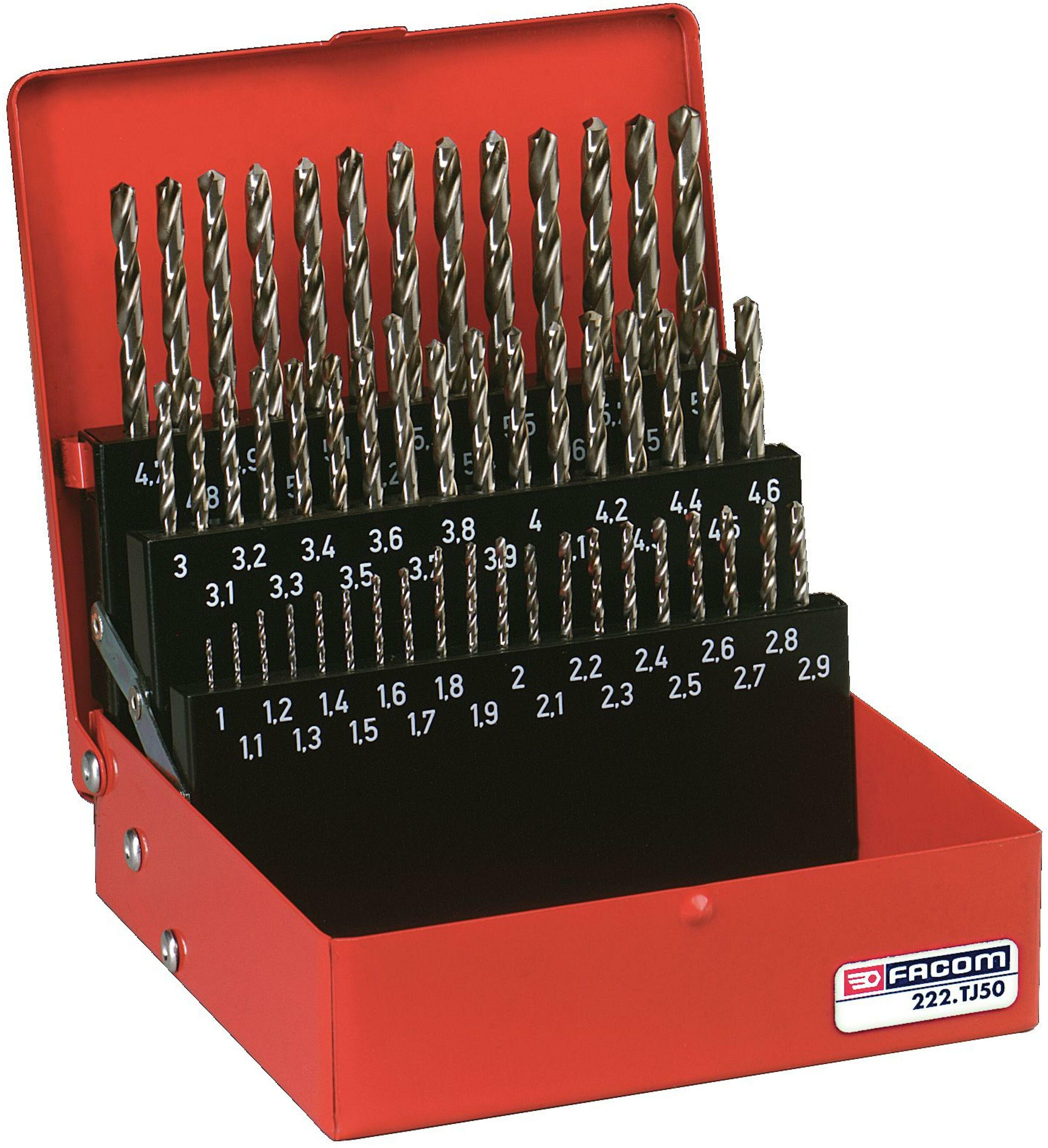 FACOM 222A.TJ50 ground drill set 50-piece | Klium