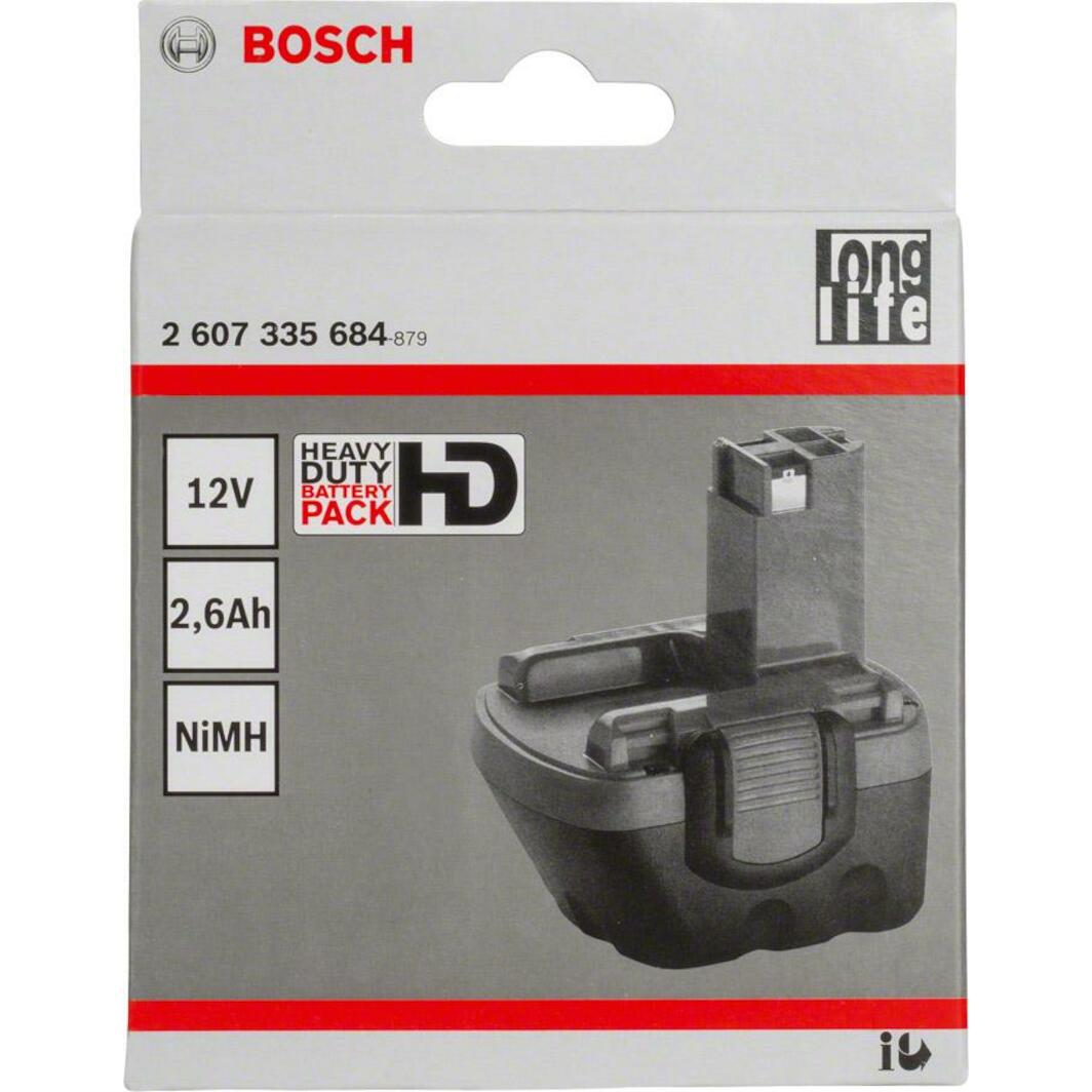 BOSCH 2607335684 12V Pod-Style NiMH battery pack 2.6Ah