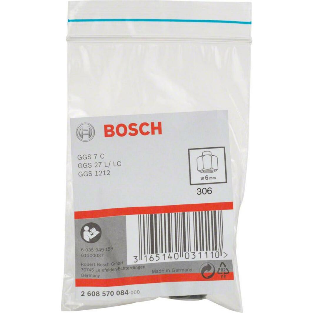 BOSCH 2608570084 collet with collet nut 6 mm | Klium