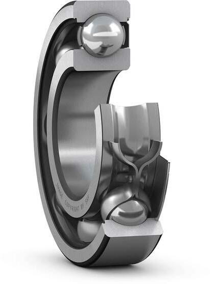 SKF 6304-Z single-row groove ball bearing cylindrical 20x52x15 mm | Klium