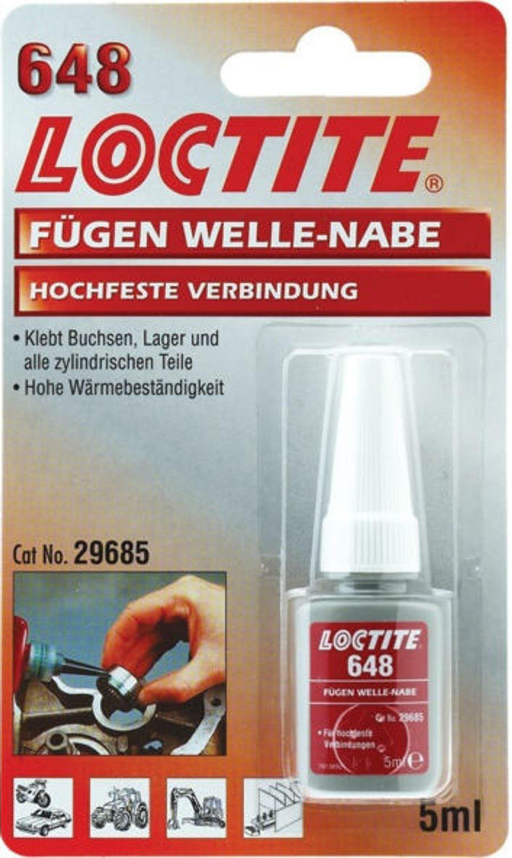 LOCTITE 648 high-temperature fixing adhesive (5 ml bottle) - 1804409 ...
