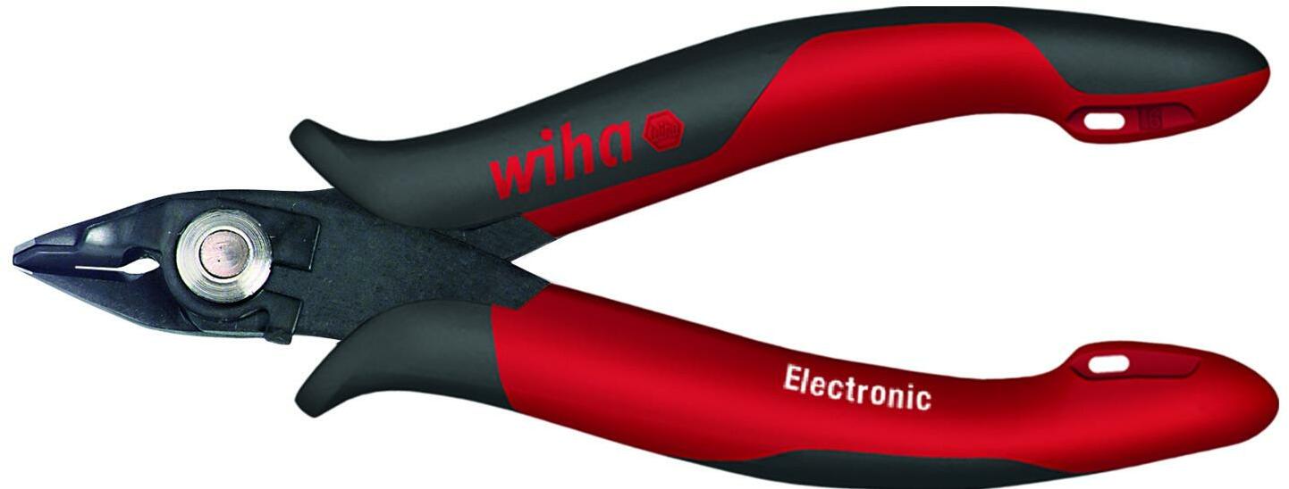 WIHA Z41613803 side cutter Electronic wide pointed head and wire clamp ...