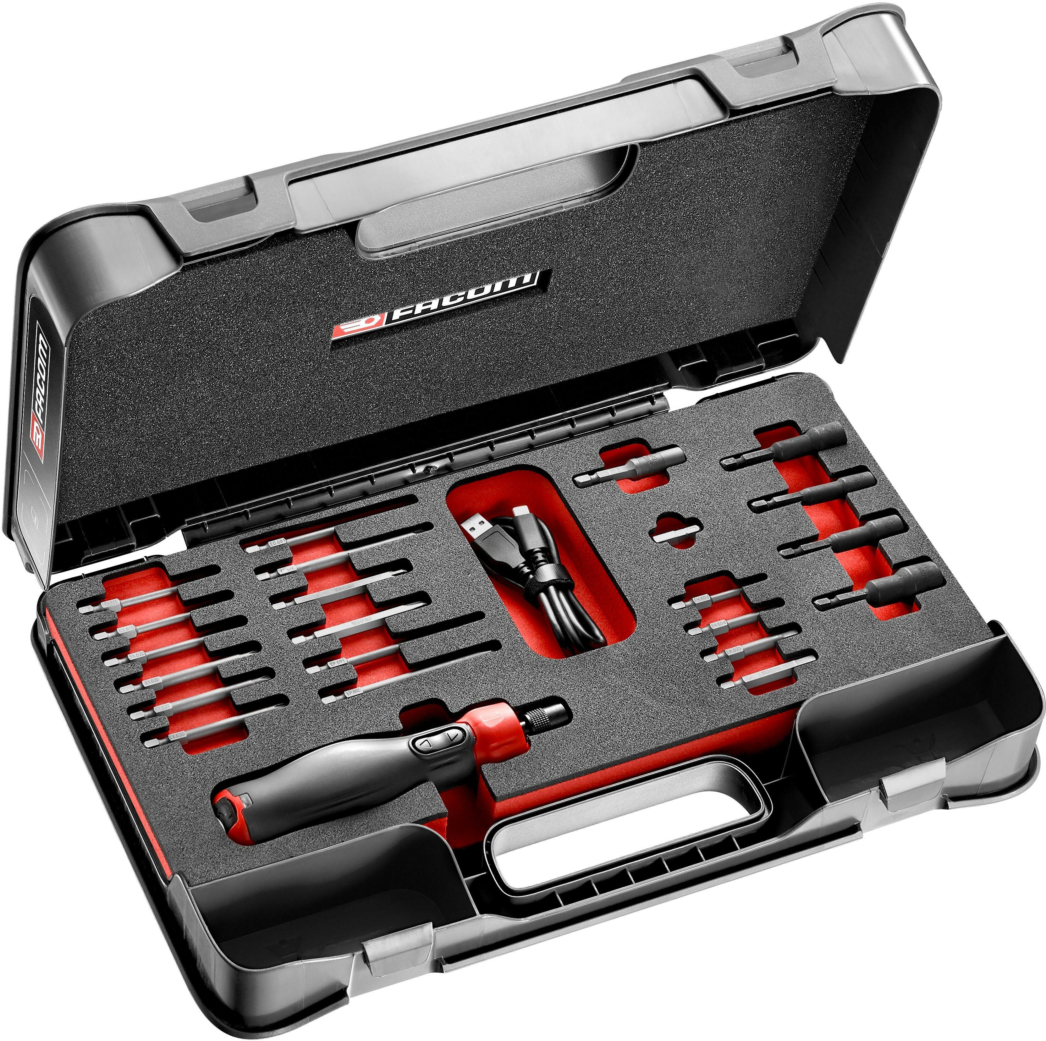 FACOM ATPA4V.J23PB E-Protwist screwdriver with bit set 23-piece | Klium