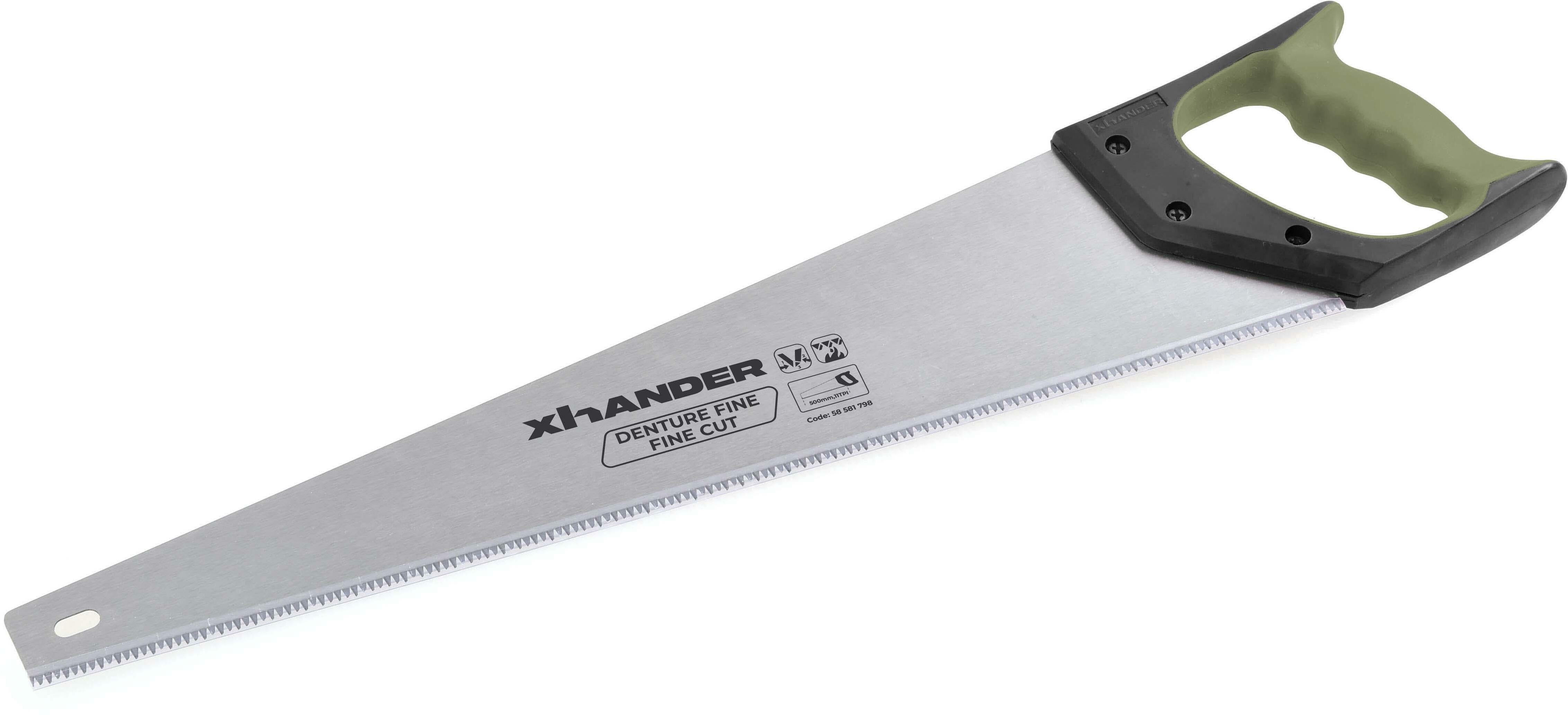 XHANDER 68601002 hand saw wood with fine teeth 500 mm - 11 tpi | Klium
