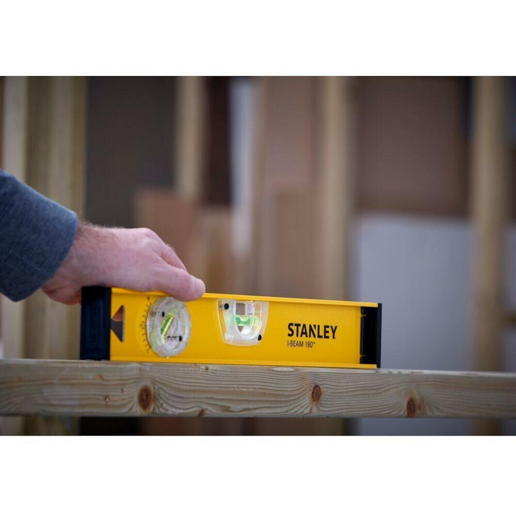 STANLEY 1-42-919 spirit level i-beam 400mm 2l with 180° vial | Klium