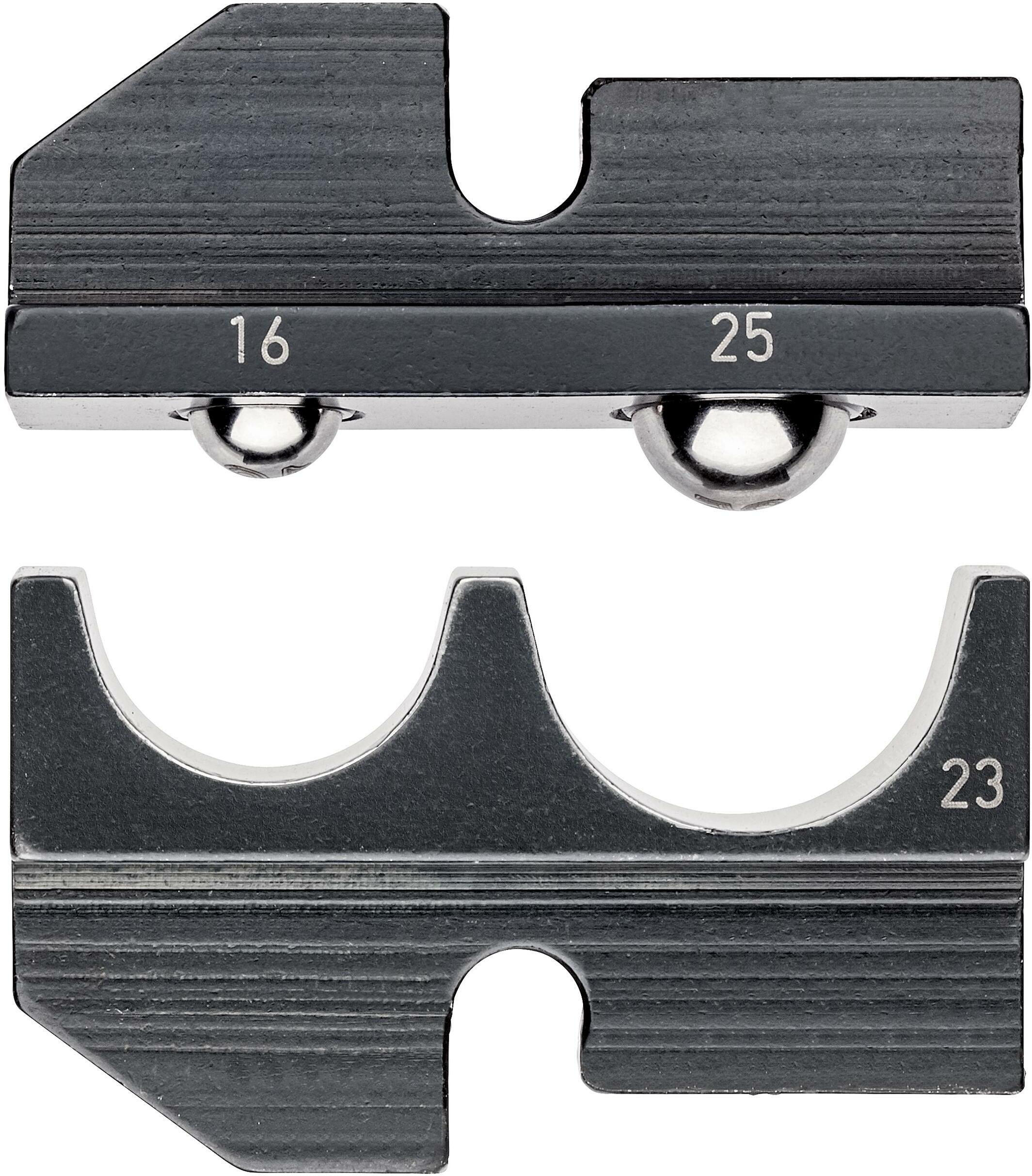 KNIPEX 97 49 23 crimping dies for uninsulated cable lugs + cable ...