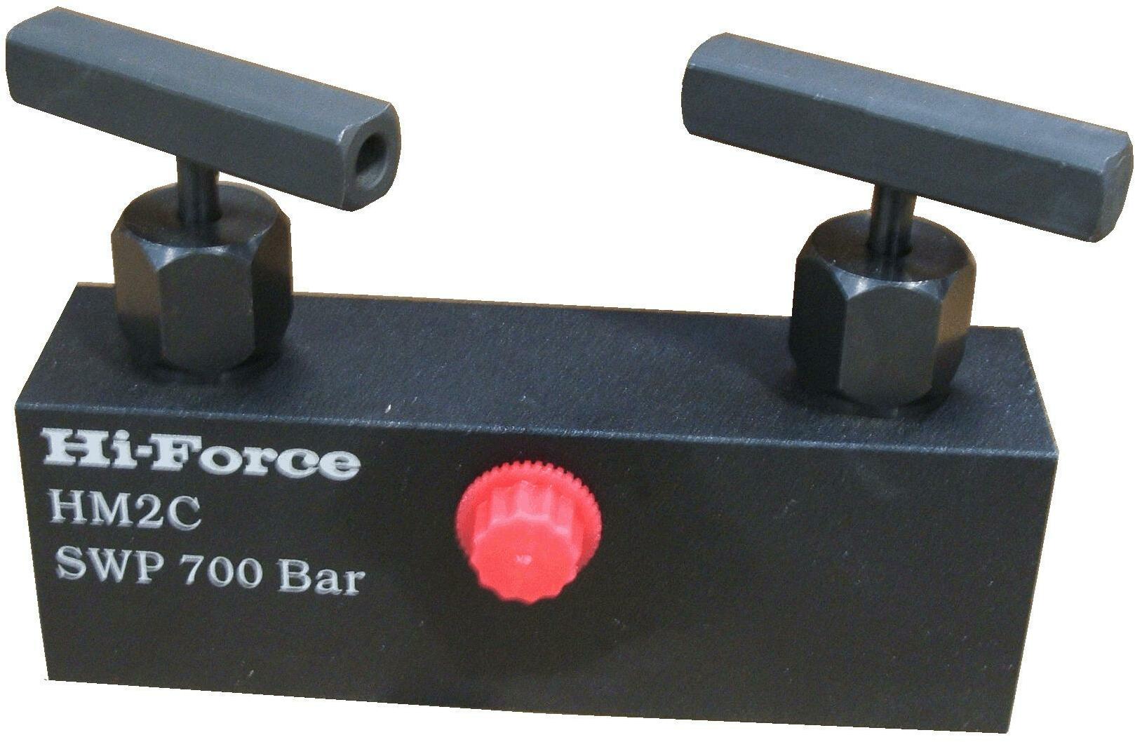 HI-FORCE HM2C adjustable distribution block, parallel, with 2 outgoing ...