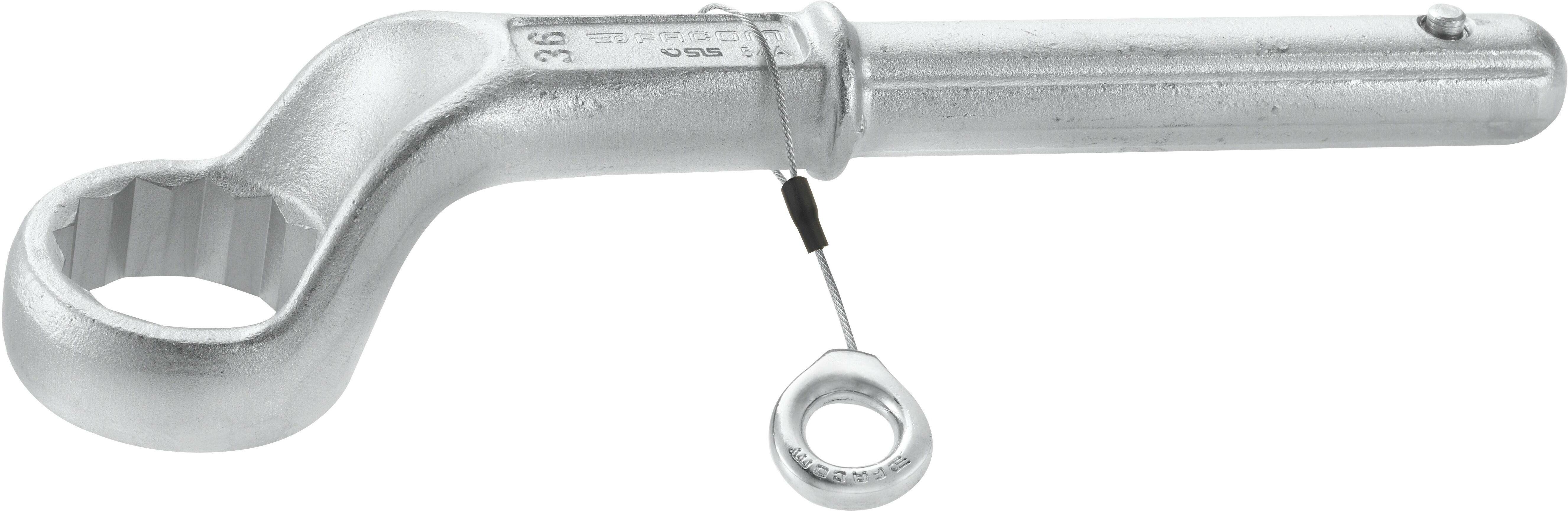 FACOM 54A.30SLS bent ring spanner with SLS attachment 30mm | Klium