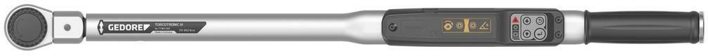GEDORE TT3KH 350 electronic torque spanner torcotronic iii 1/2" se ...