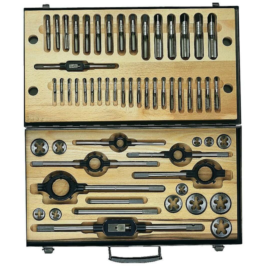 BAHCO 1460Z/2 tapping and threading tool set 1/4"-3/4" - 54 pieces | Klium