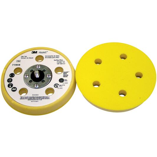 3M 77855 Hookit backing pad 500A, soft - 7100035324 | Klium