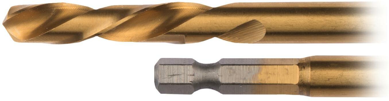 MAKITA B-50974 HSS-TiN metal drill bit 1/4" 6x80mm | Klium