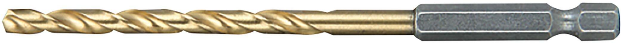 MAKITA D-15849 HSS-TiN metal drill bit 1/4" 12x151mm | Klium