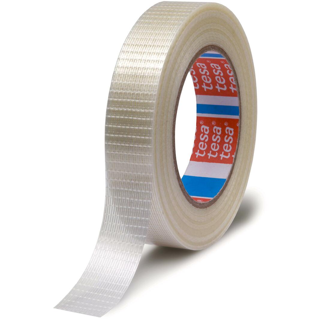 TESA 4591 cross-woven filament tape, general purpose transparent 50mm x ...
