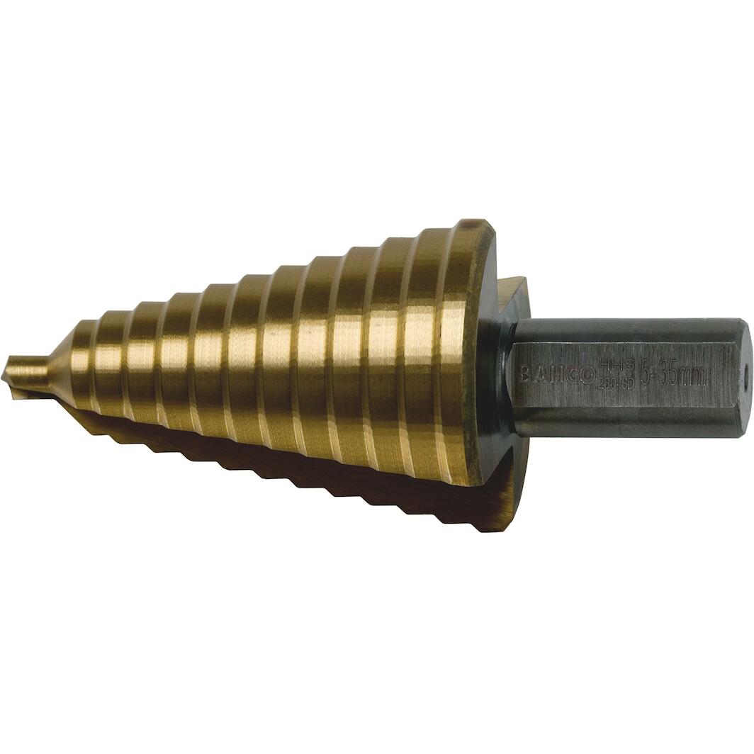 BAHCO 230-SD stepped drill bit for sheet metal 5-35 mm | Klium
