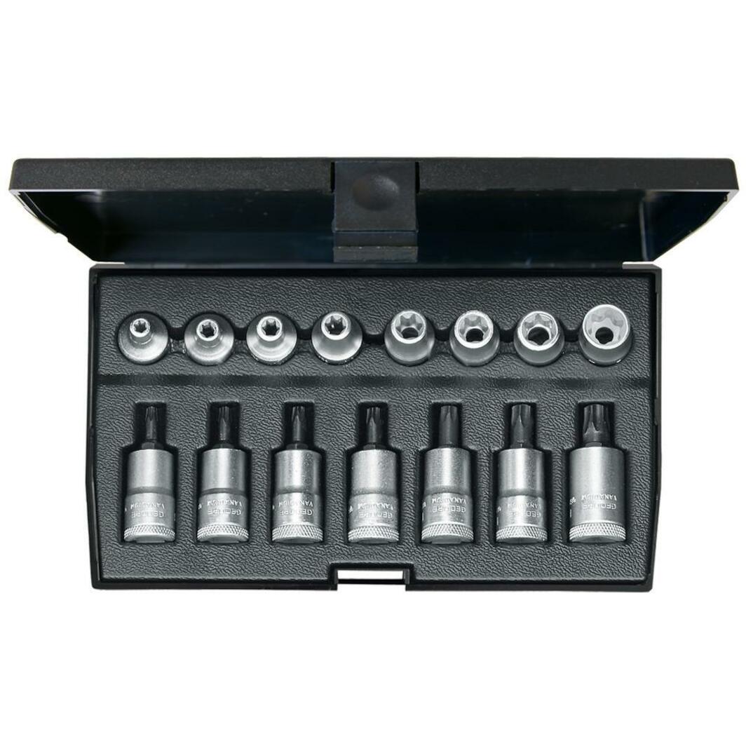 GEDORE ITX 30 TX-015 socket wrench-screwdriver set 3/8 15-piece torx ...
