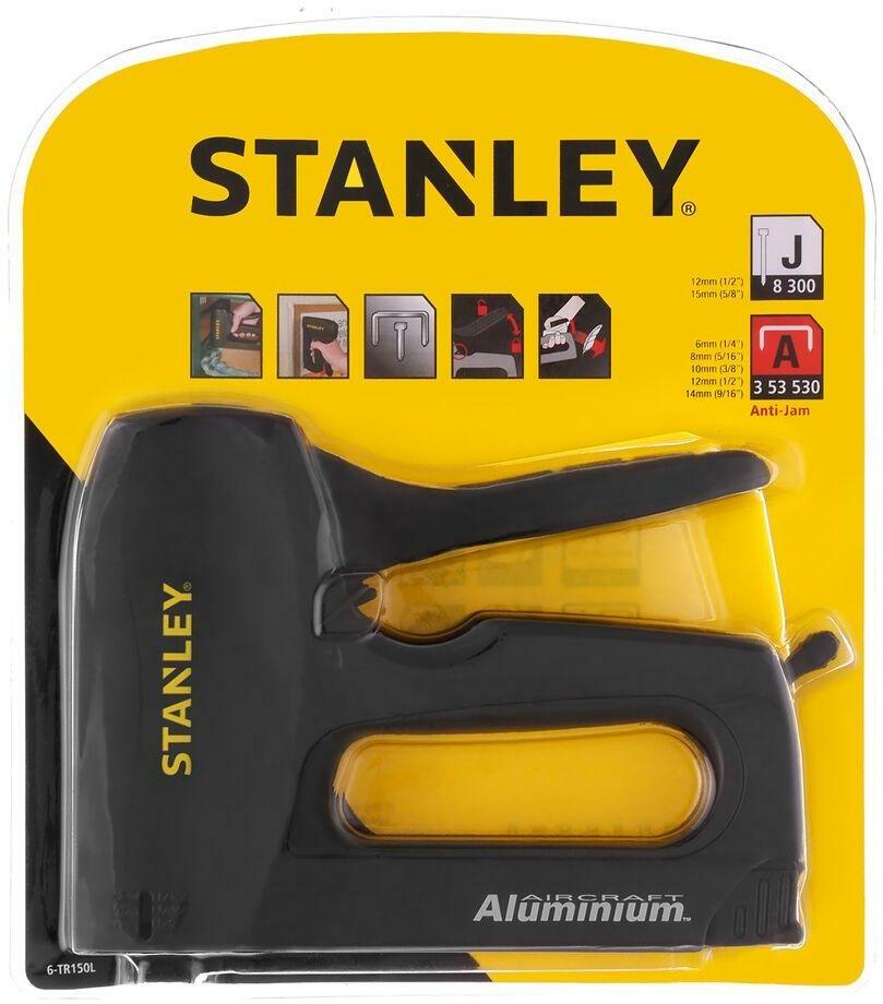 STANLEY 6-TR150L lightweight hand stapler for staples and nails | Klium