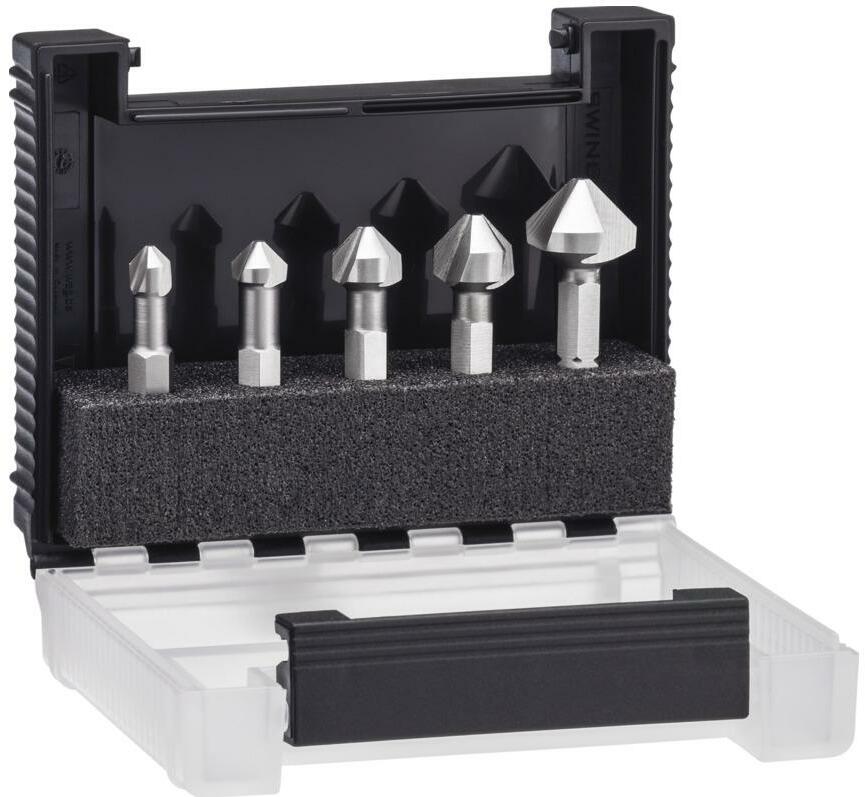 WIHA 79186B5 sovereign drill bit set 1/4" 6-piece incl. box - 28027 | Klium