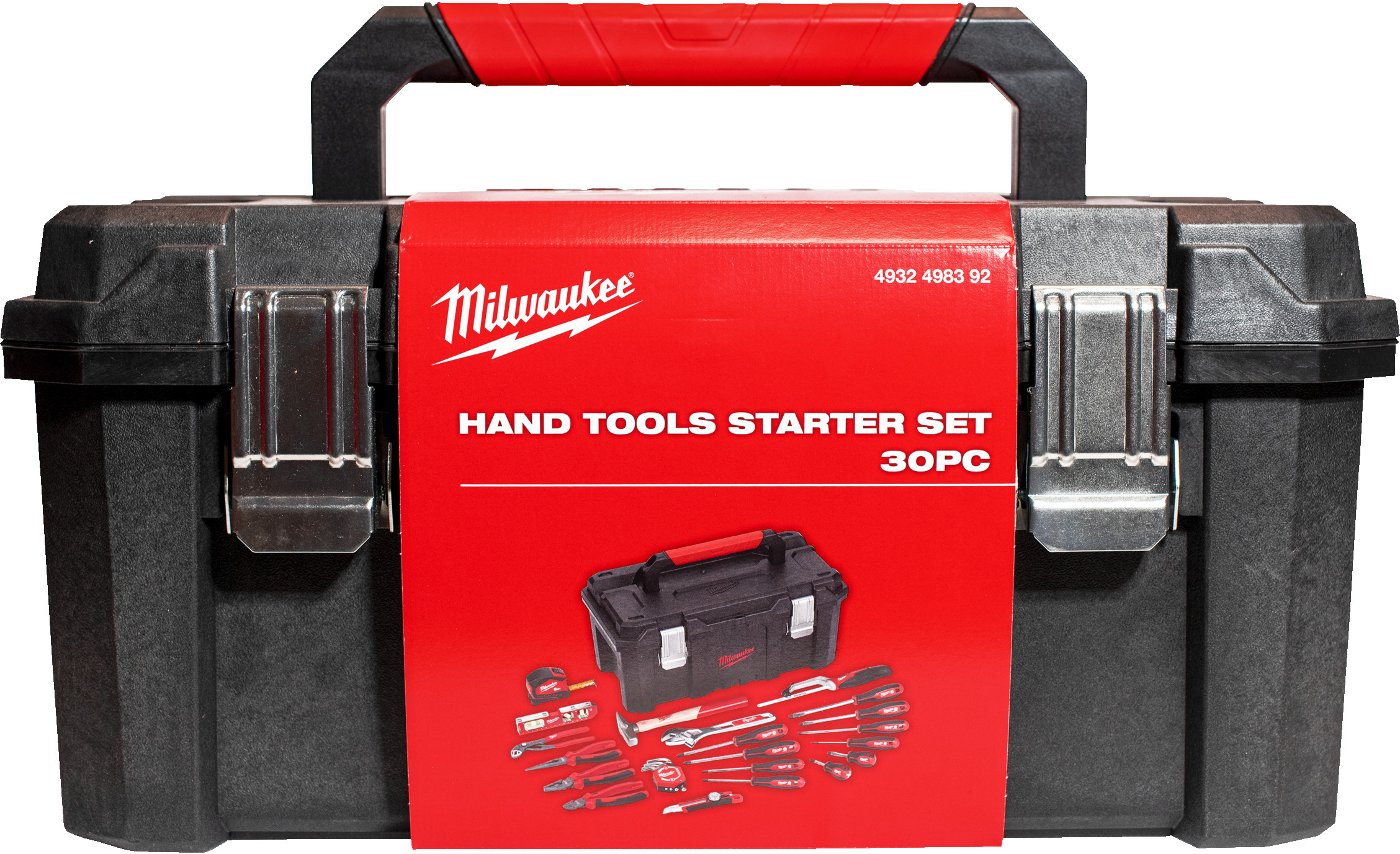 MILWAUKEE 4932498392 hand tool starter kit 30-piece | Klium