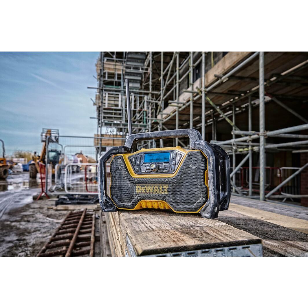 DEWALT DCR029-QW XR DAB+ radio sans fil avec Bluetooth 12V-18V-FLEXVOLT ...