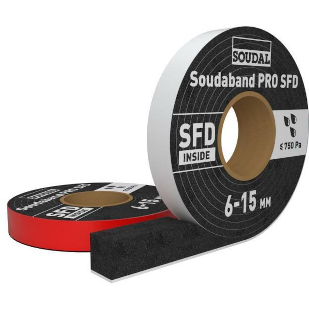 SOUDAL Soudaband PRO SFD self-adhesive pre-compressed jointing tape 35/ ...