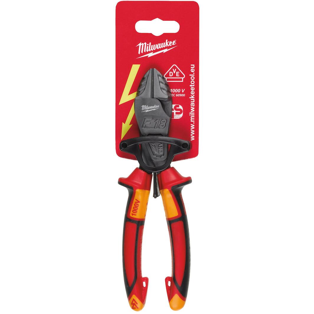 MILWAUKEE 4932464569 VDE Heavy-Duty diagonal cutter 180mm | Klium