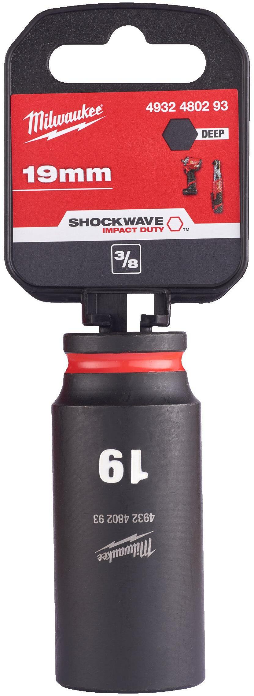 MILWAUKEE 4932480293 SHOCKWAVE percussion cap long 3/8" 19 mm | Klium