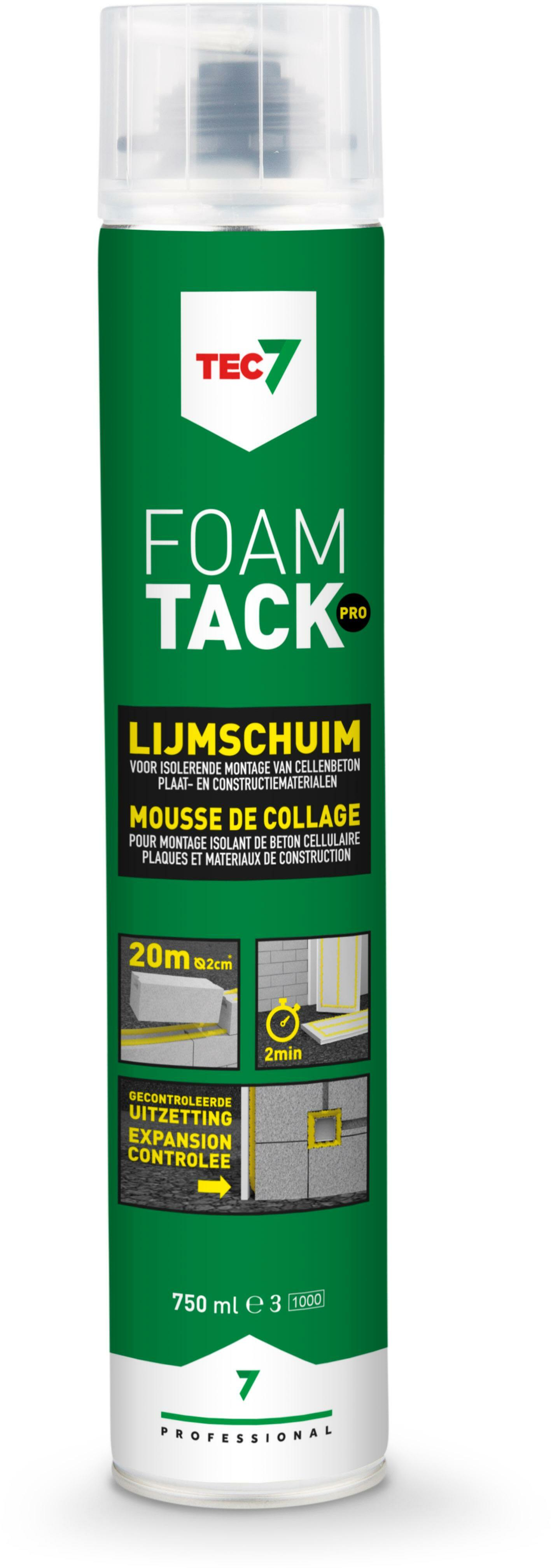TEC7 FoamTack Pro PU foam (750 ml) - 670009000 | Klium