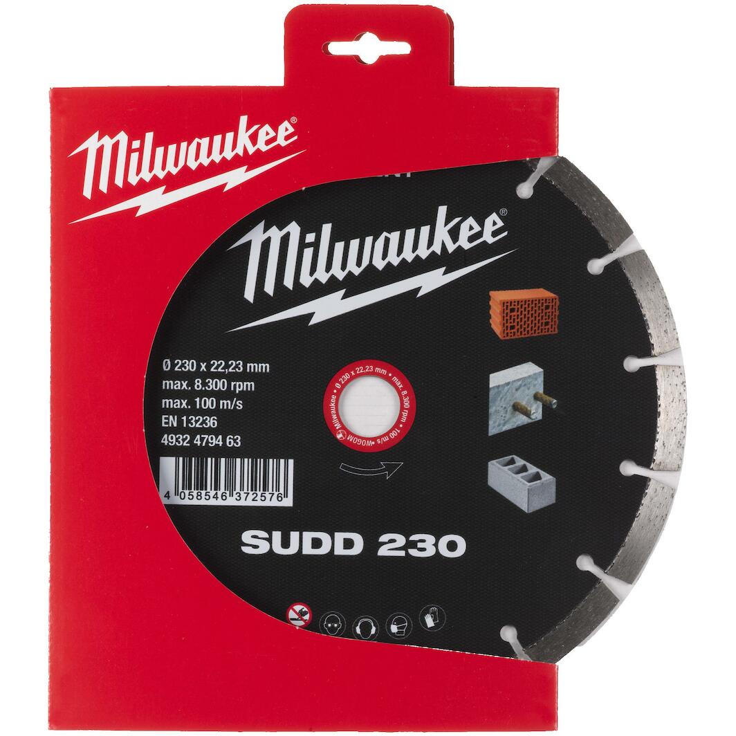 MILWAUKEE 4932479463 Premium Silent diamond wheel SUDD 230mm | Klium