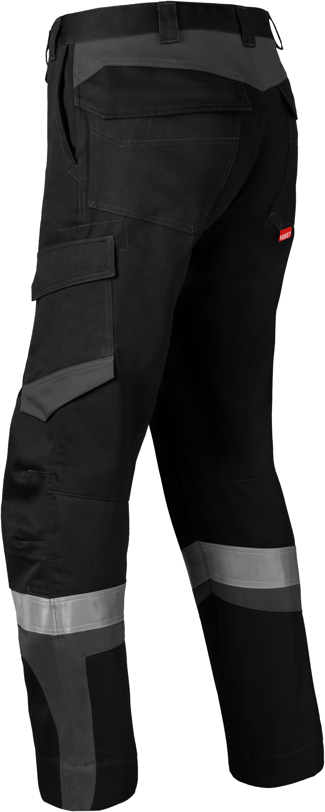 HAVEP 80340 5safety Image + Pantalon de travail ignifuge avec protection ARC (cdk - noir/gris ...