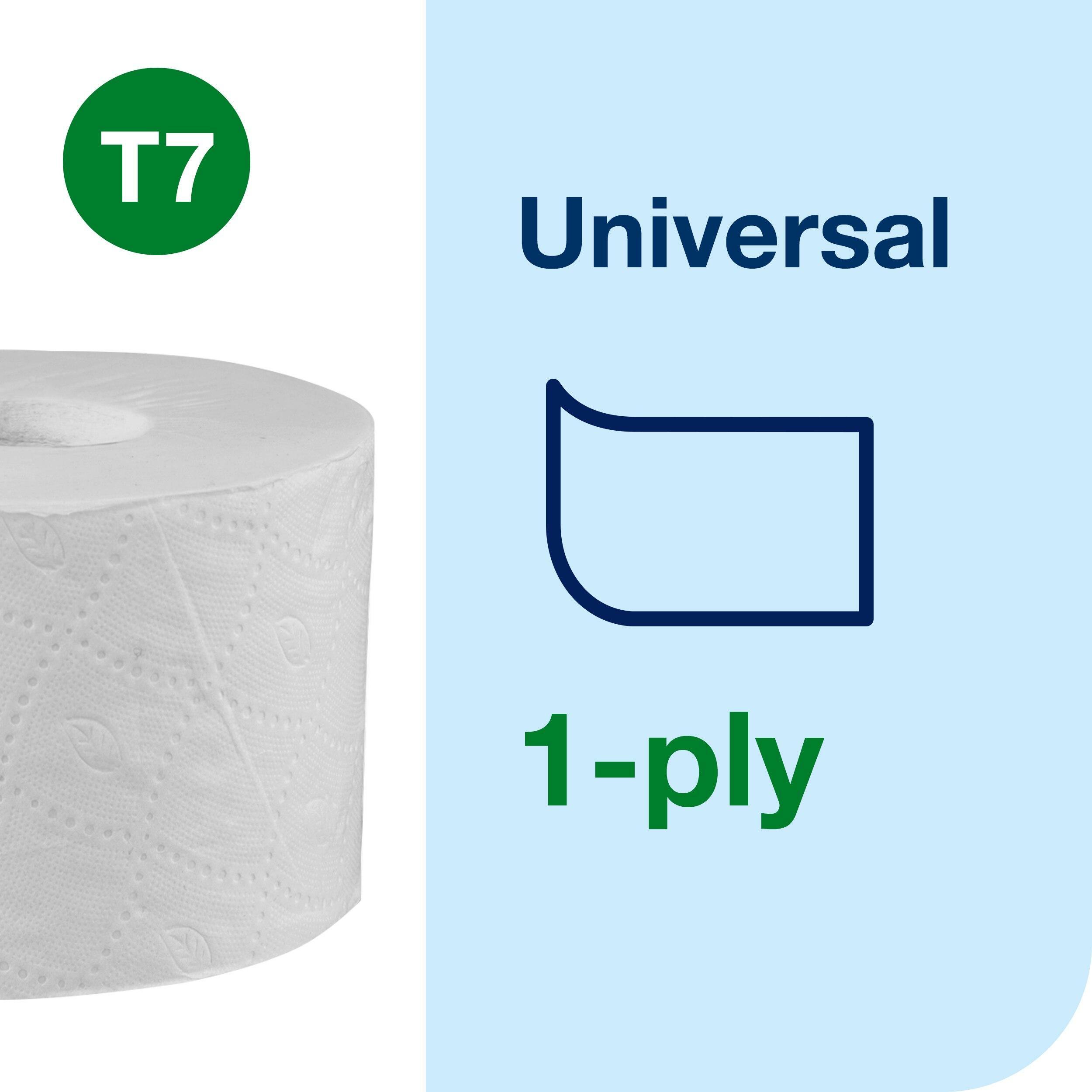 TORK 472620 OptiServe tubeless toilet paper white, T7 | Klium