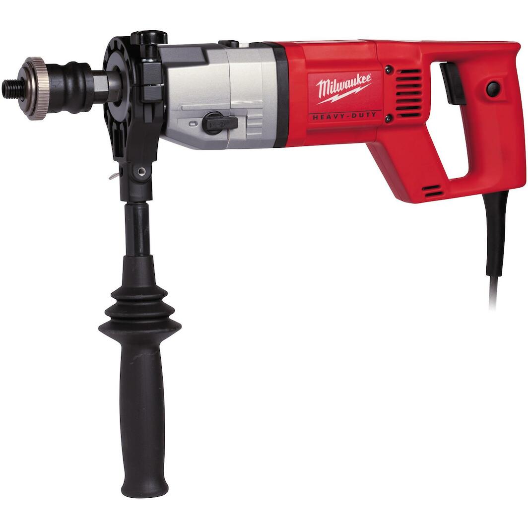 MILWAUKEE DE 10 RX 2-speed diamond core drill 1500 W in transport case ...