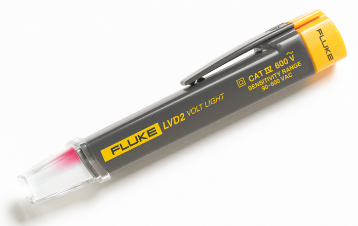 FLUKE LVD2 voltage detector / torch 90V to 600V AC with 2 detection ...