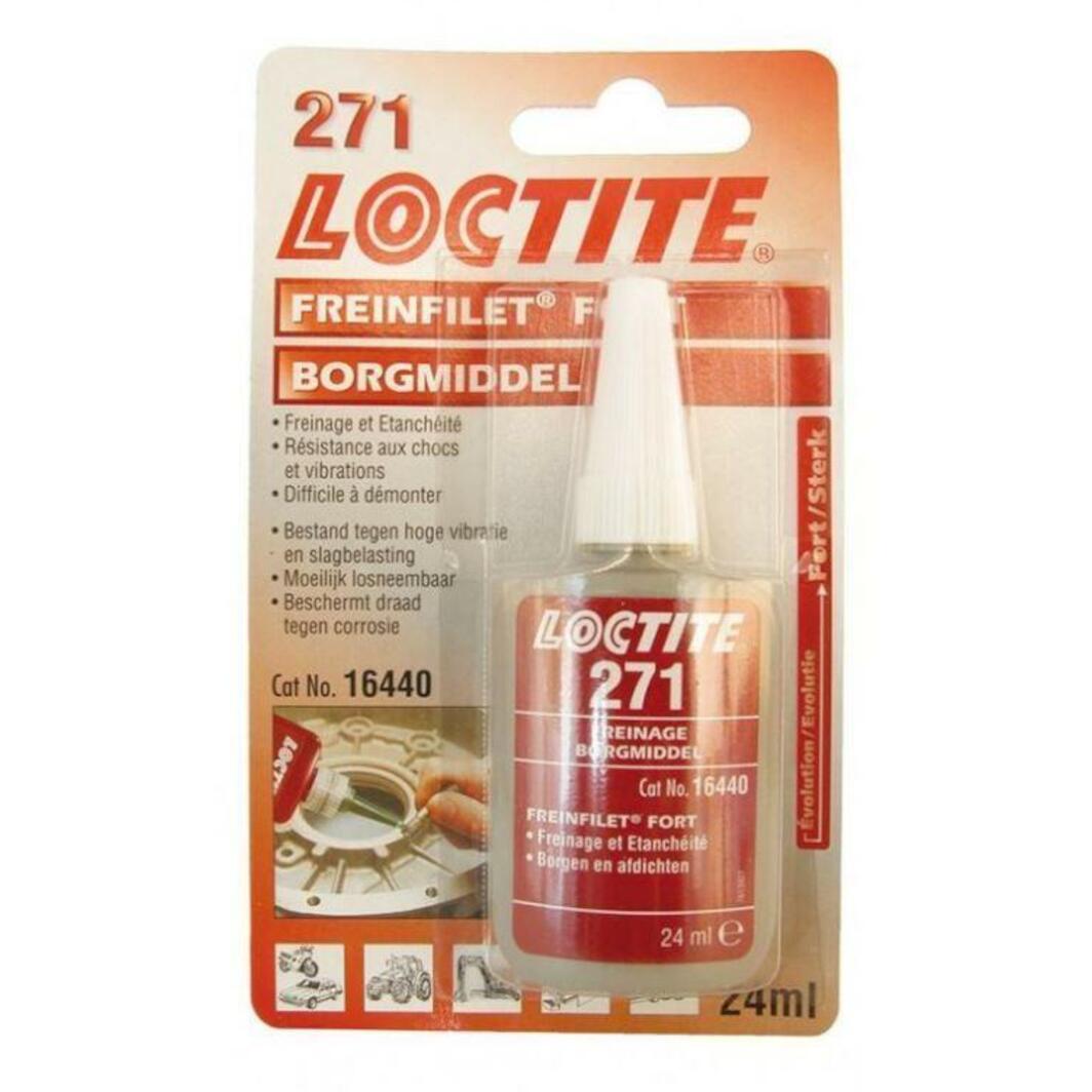 LOCTITE 271 high-strength, low-viscosity threadlocker (24 ml bottle ...