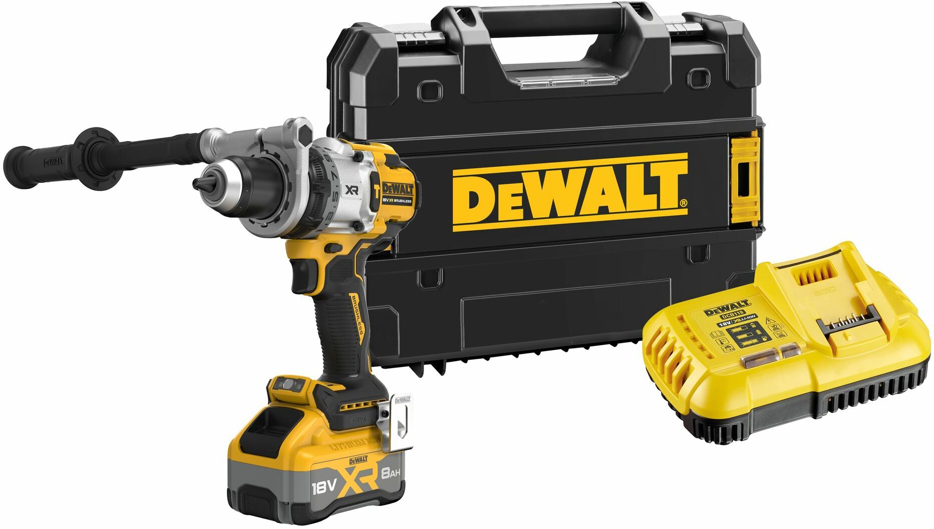 DEWALT DCD1007WW1T-QW 18V XR Premium cordless hammer drill in TSTAK ...