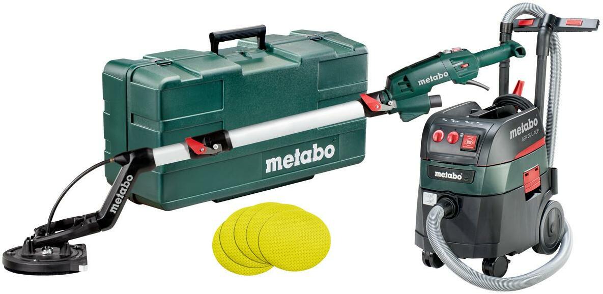 METABO LSV 5-225 Comfort + ASR 35 L ACP Set long-reach sander in case ...