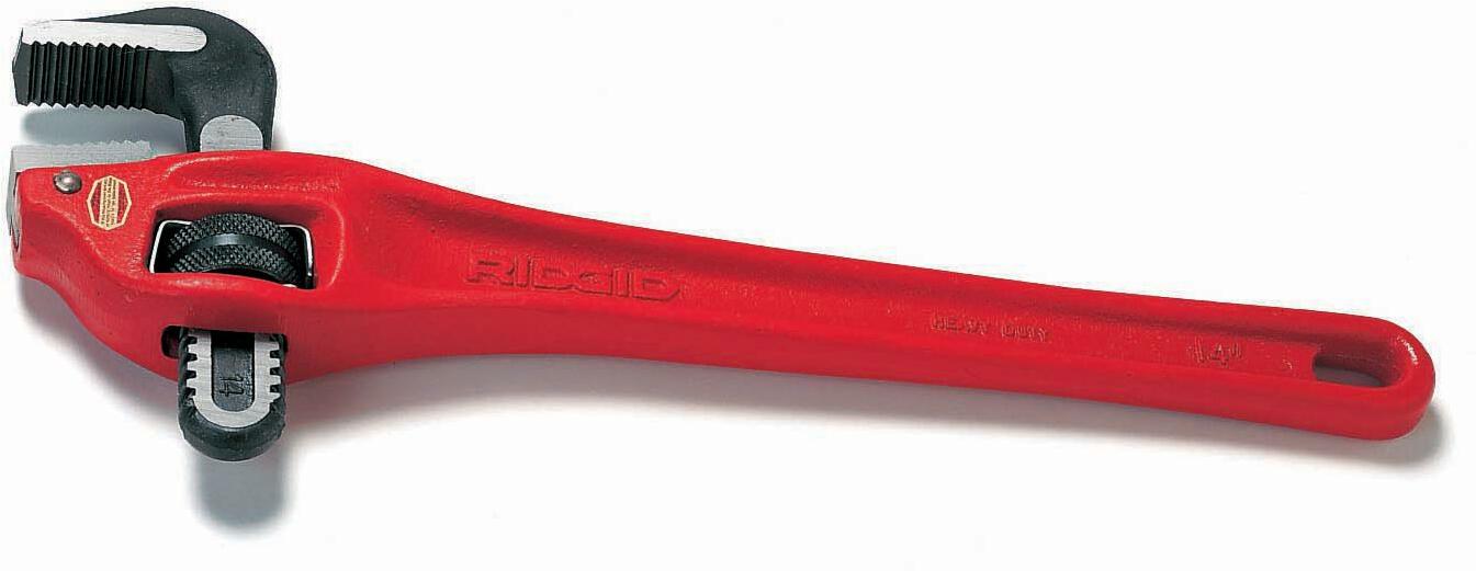 RIDGID 89435 straight pipe pliers aluminium 350 mm 14", pipe capacity ...