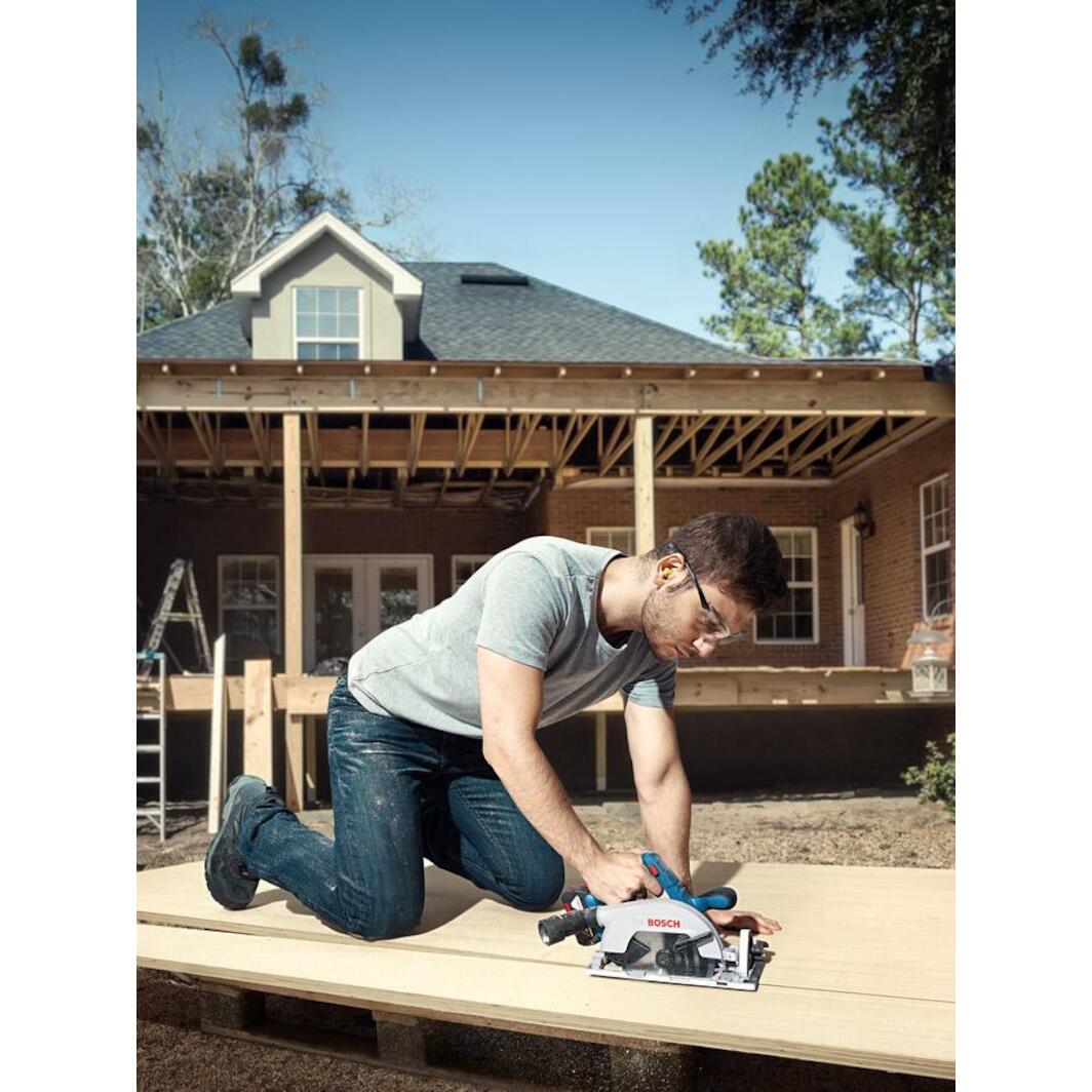 BOSCH GKS 18V-57-2 cordless circular saw 57mm 165mm in L-BOXX 238 (2x 5 ...