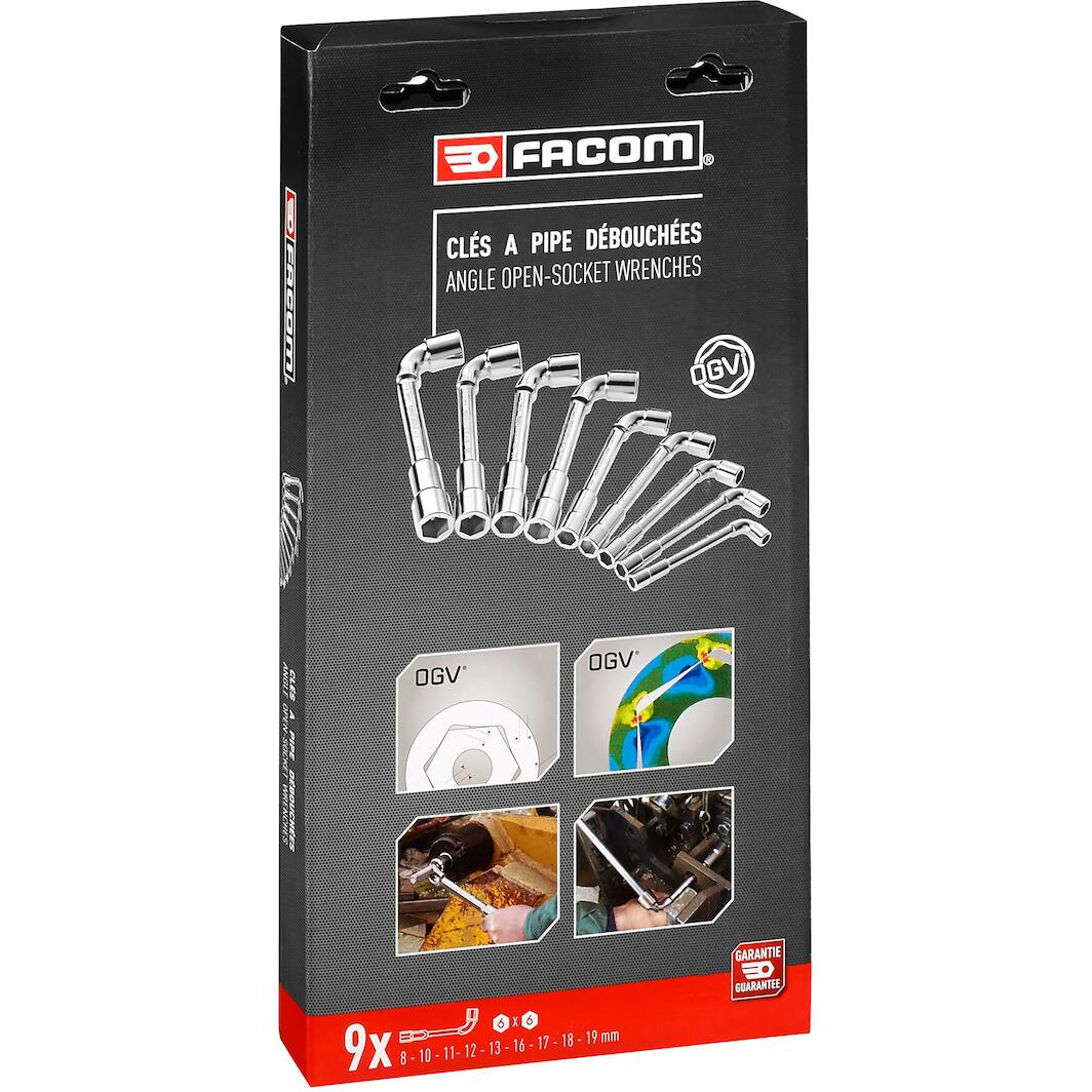FACOM 75.J9PB wrench set 9-piece | Klium