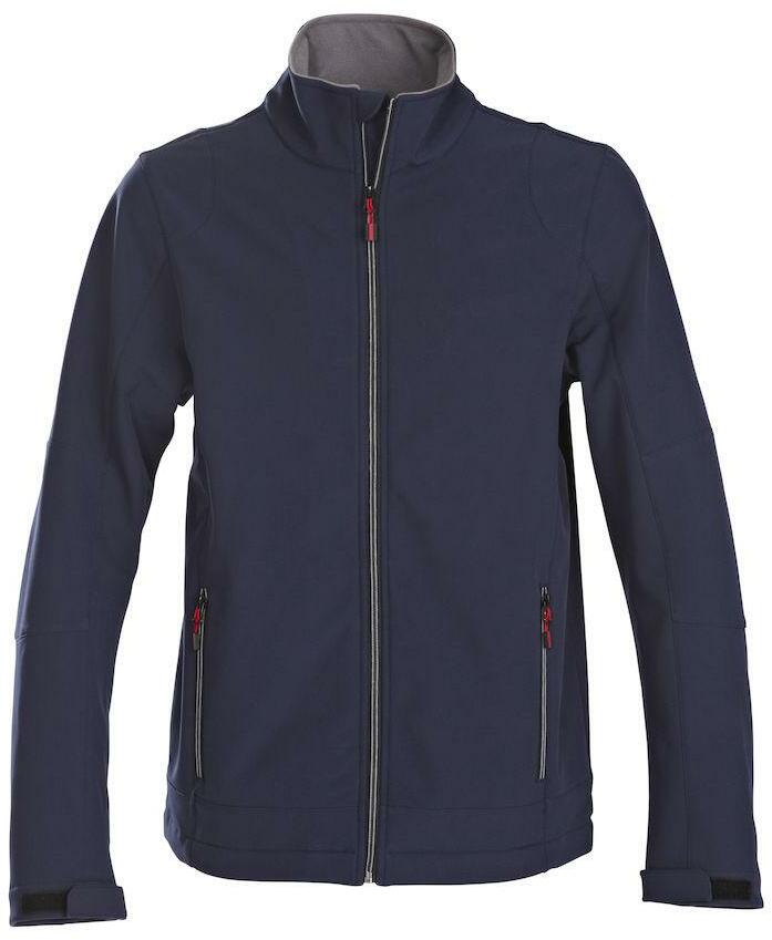 PRINTER TRIAL softshell jacket navy - 2261044-600-8 | Klium
