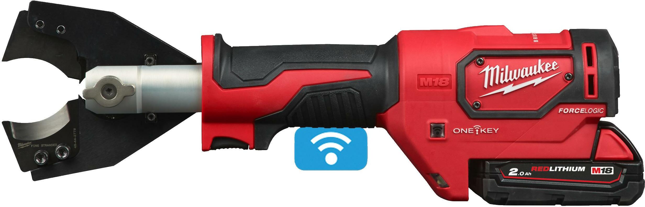 MILWAUKEE M18 ONEHCC-201C FSW SET FORCE LOGIC hydraulic cord cutter ...