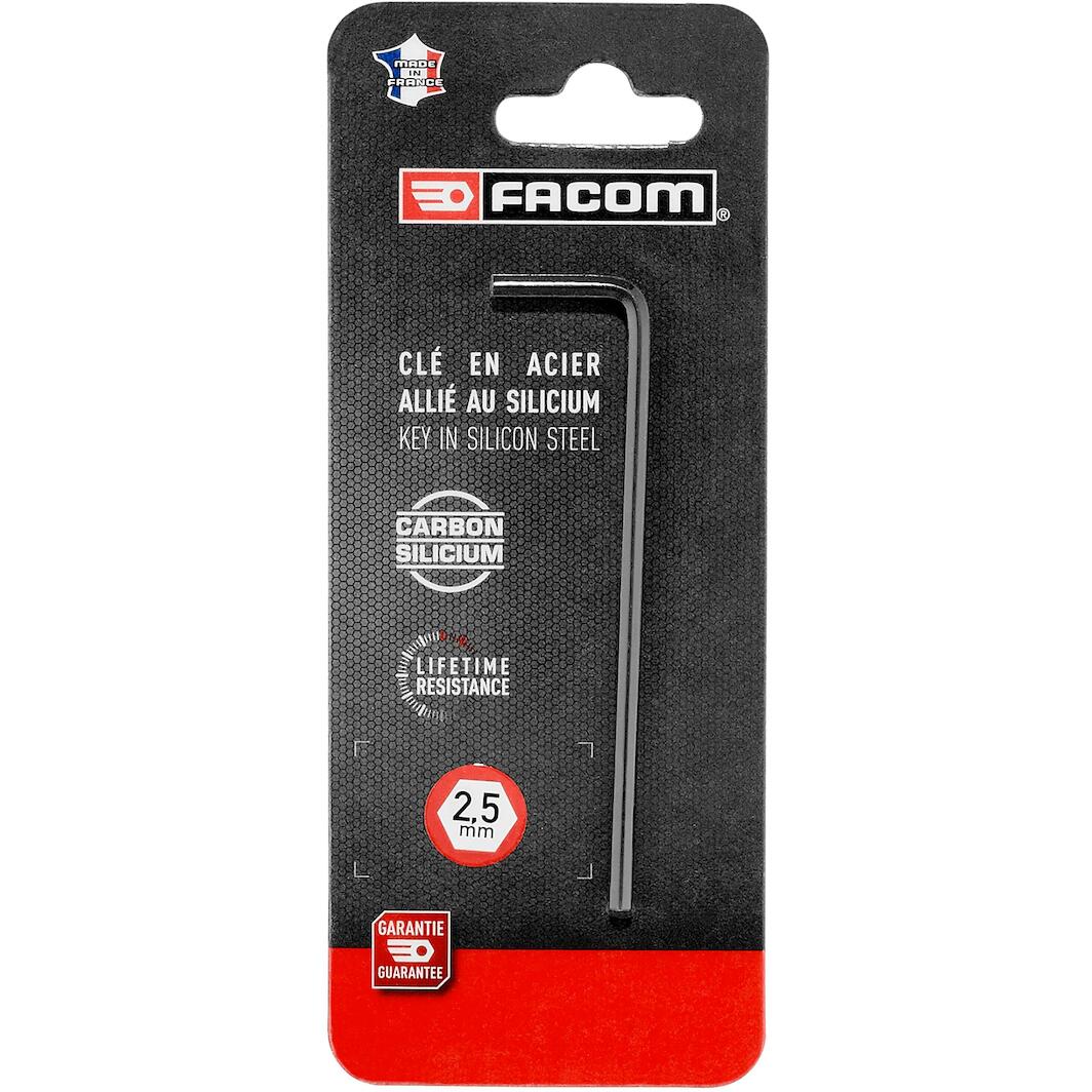 FACOM 83H.2.5PB long Allen key 2.5 mm | Klium