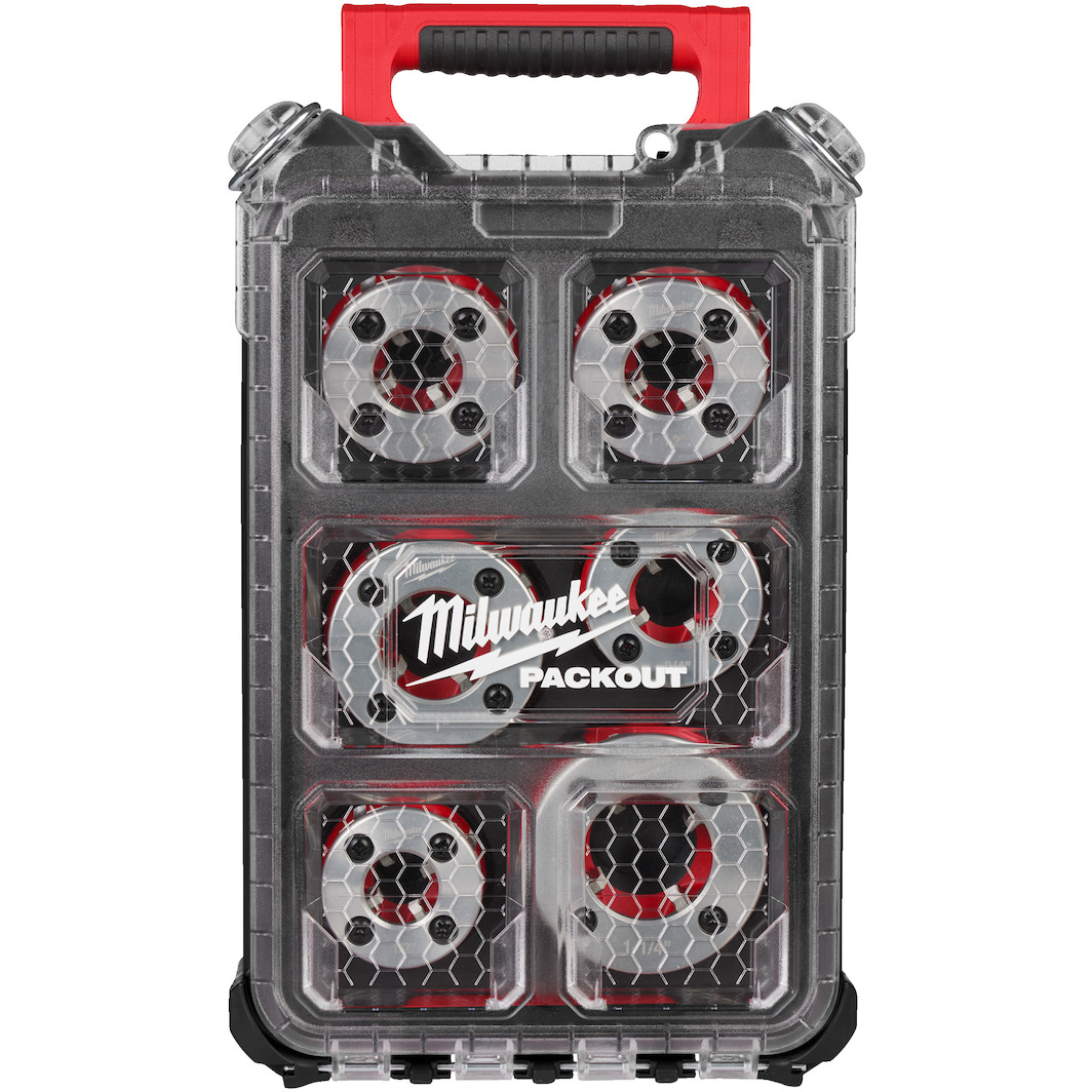 MILWAUKEE 4932480249 thread cutting kit for M18 FPT2 incl. 6 heads from ...