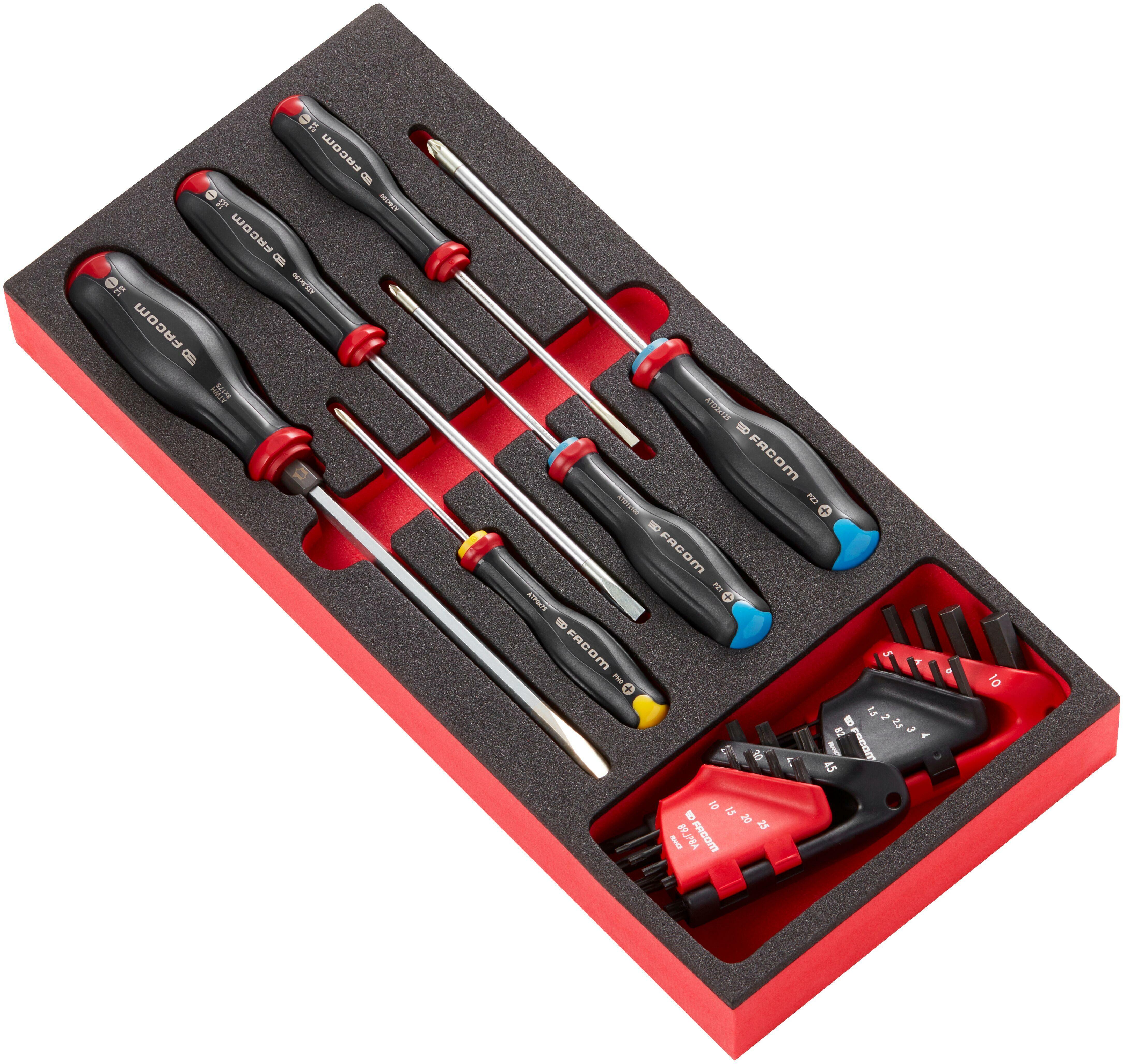 FACOM MODM.AT7 ProTwist screwdriver set foam module 6-piece + hex/torx ...