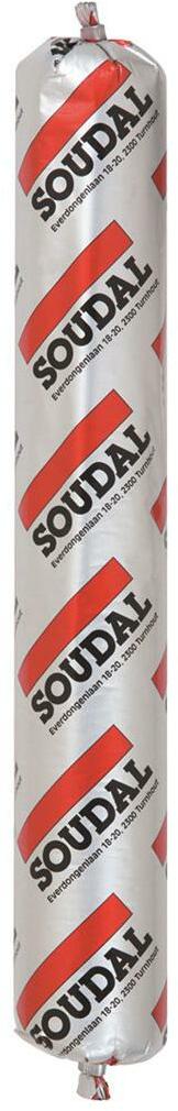 SOUDAL Soudaflex 40FC polyurethane adhesive sealant concrete grey 600 ...