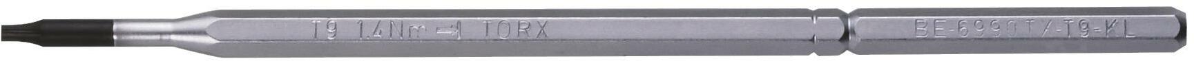 BAHCO BE-6990TX-T6-KL torque screwdriver blade for TORX screws T6 | Klium